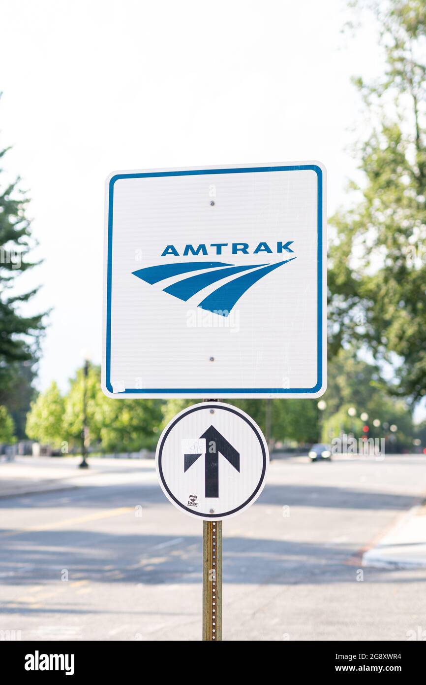 Amtrak symbol hi-res stock photography and images - Alamy