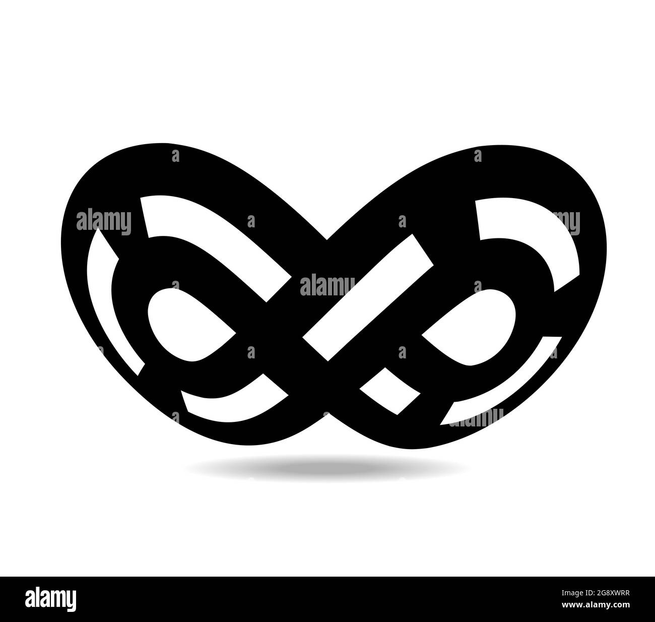 Dotted infinity symbol hi-res stock photography and images - Alamy
