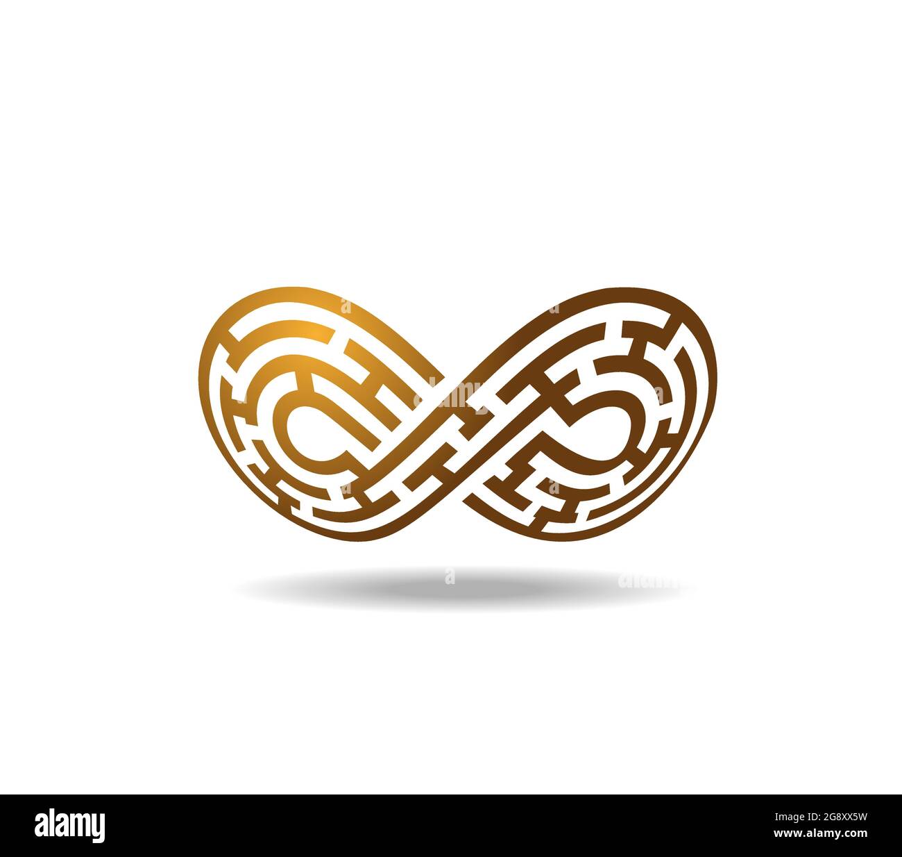 Maze loop hi-res stock photography and images - Alamy