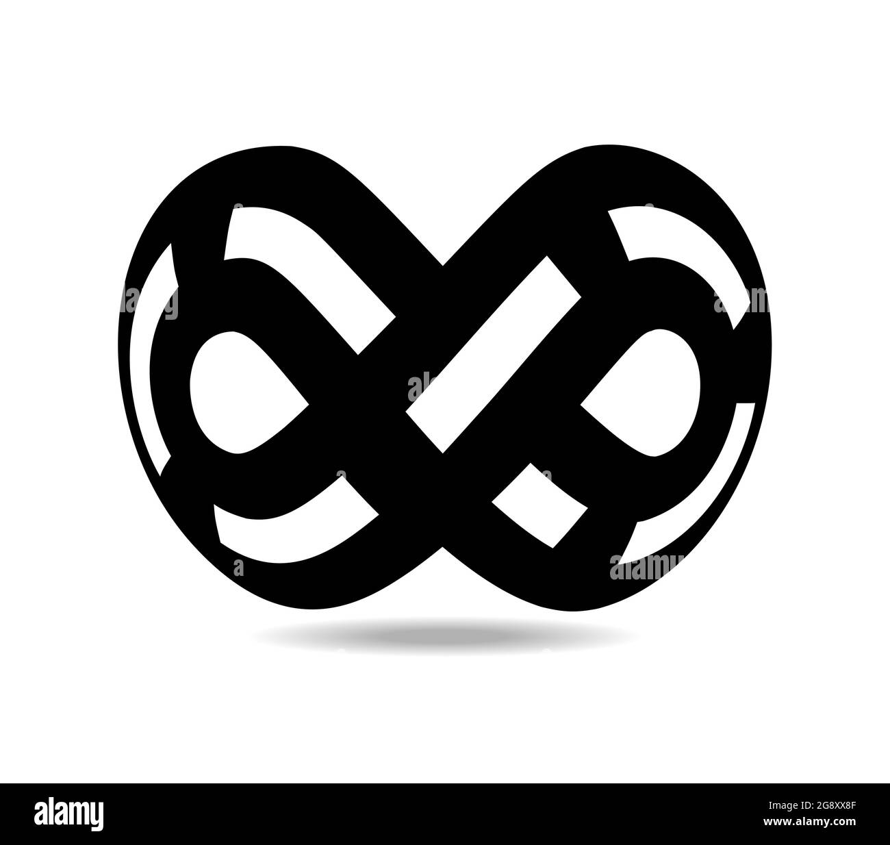 Dotted infinity symbol hi-res stock photography and images - Alamy