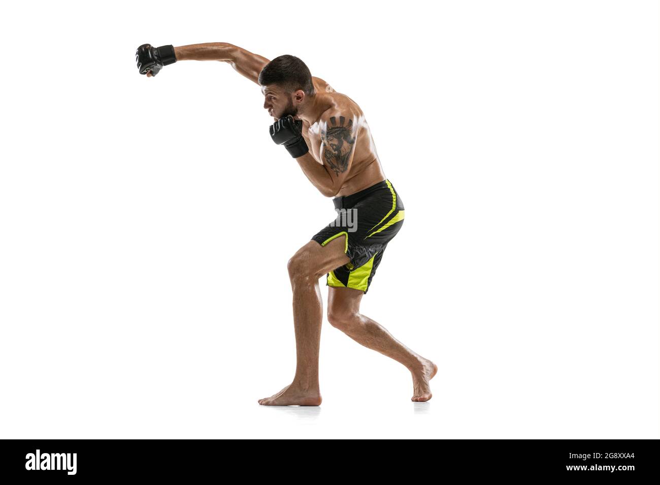 Professional boxing fight leg hi-res stock photography and images - Alamy