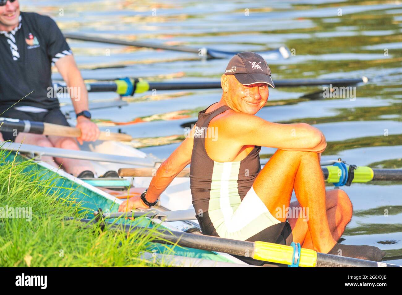 cambridge, Uk, England, 22-07-2021, Cambridge town bumps takes place ...
