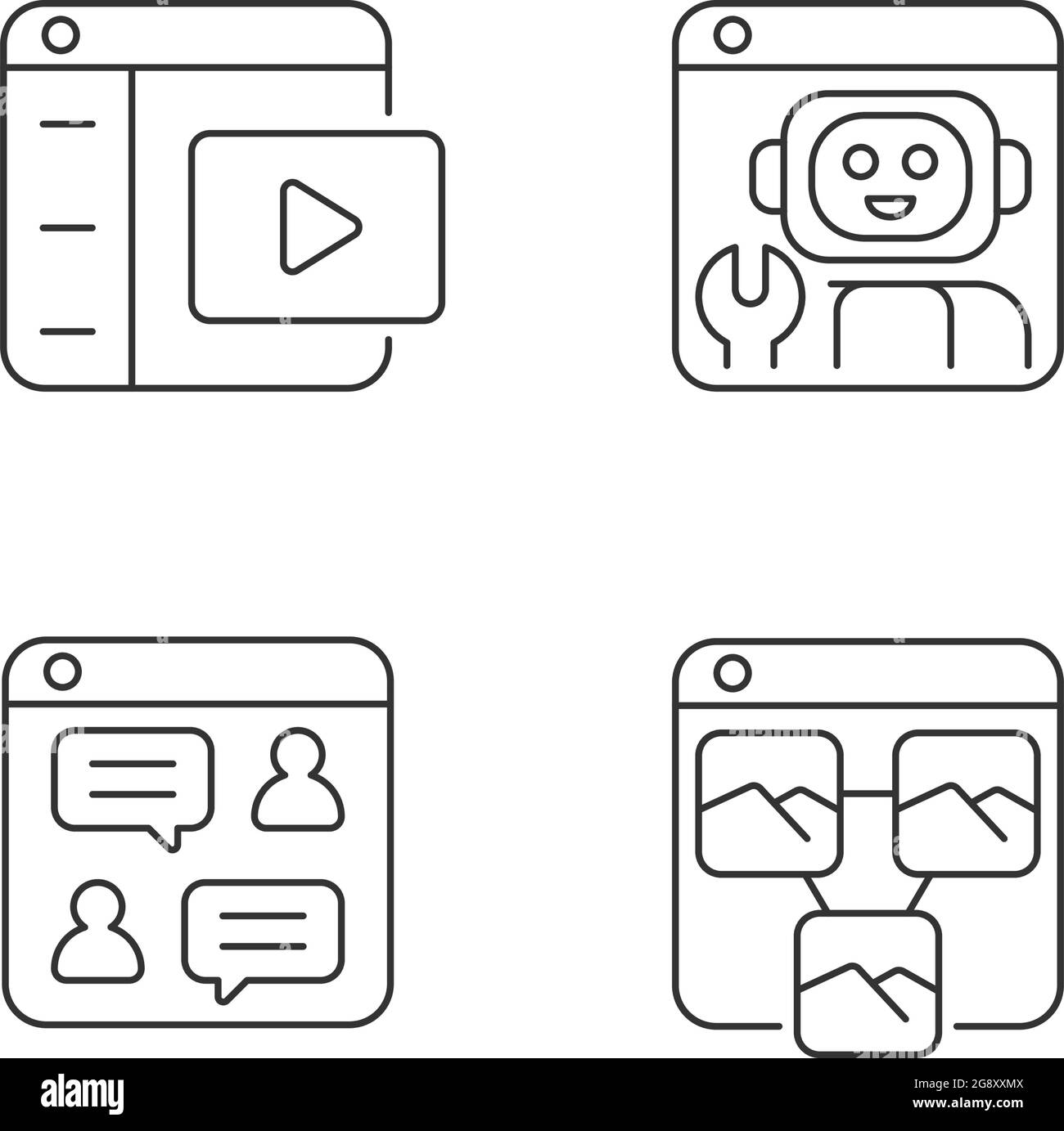 Iot business logo Black and White Stock Photos & Images - Alamy