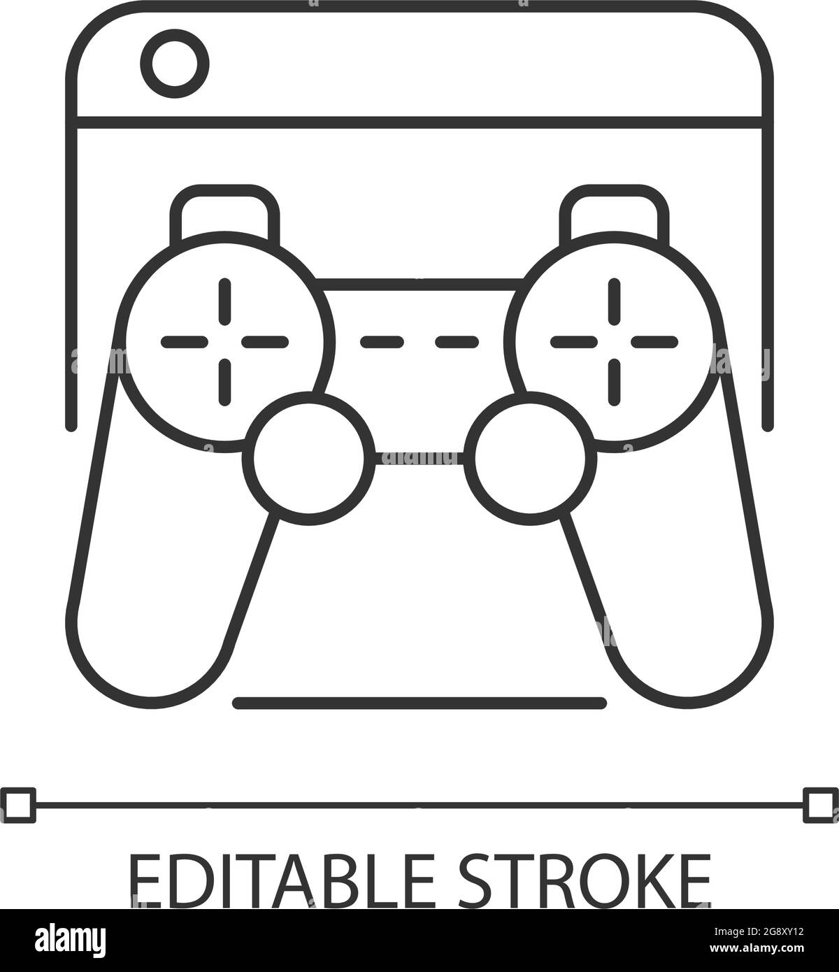 Game platforms linear icon Stock Vector Image & Art - Alamy Game platforms linear icon Stock Vector Image & Art - Alamy