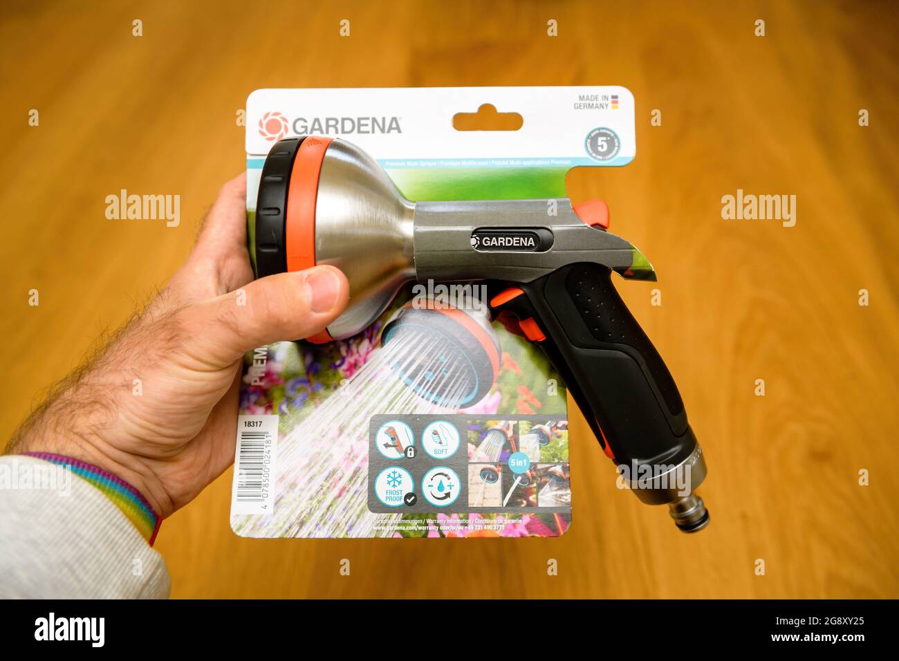 Premium Multi Sprayer manufactured by Gardena for various watering and ...