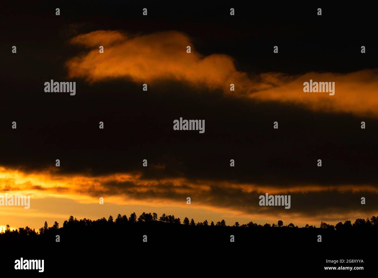 Ridge sunrise, Sweet Grass County, Montana Stock Photo - Alamy