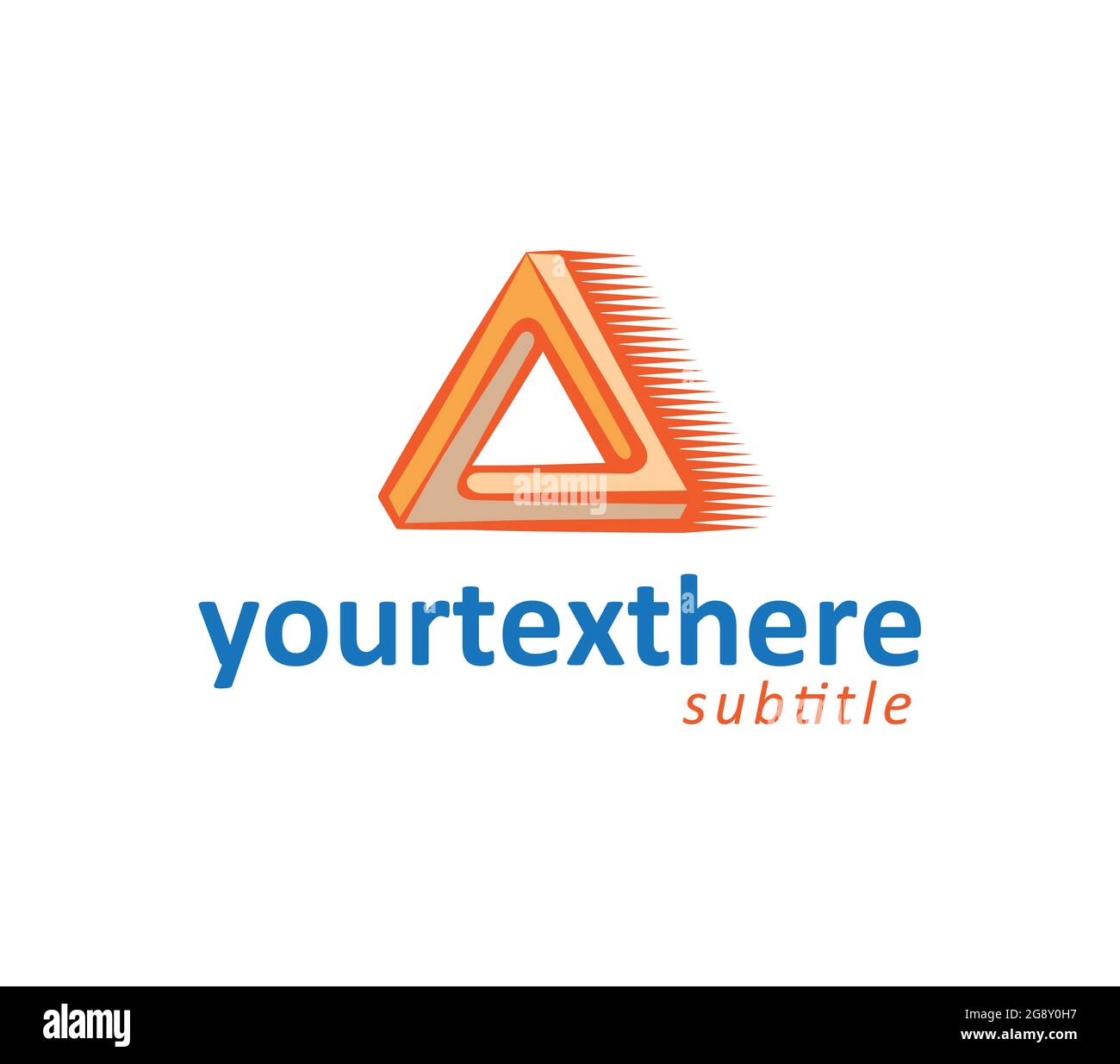 Figure impossible in the shape of a triangle. Logo Stock Vector Image ...