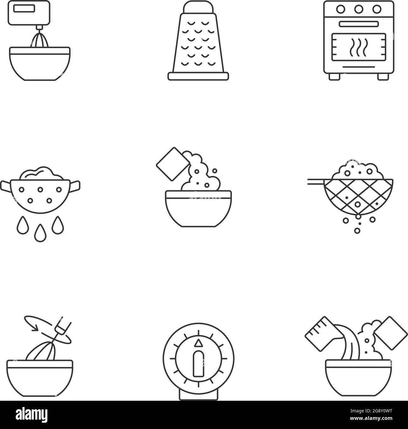 Culinary instruction Stock Vector Images - Alamy
