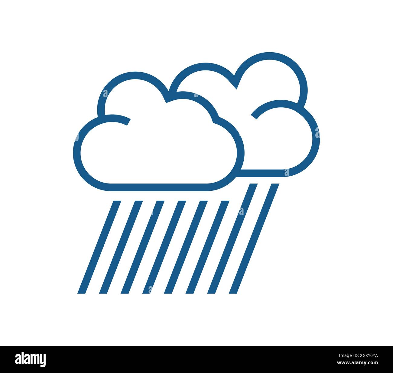 Clouds in blue sky from Stock Vector Images - Alamy