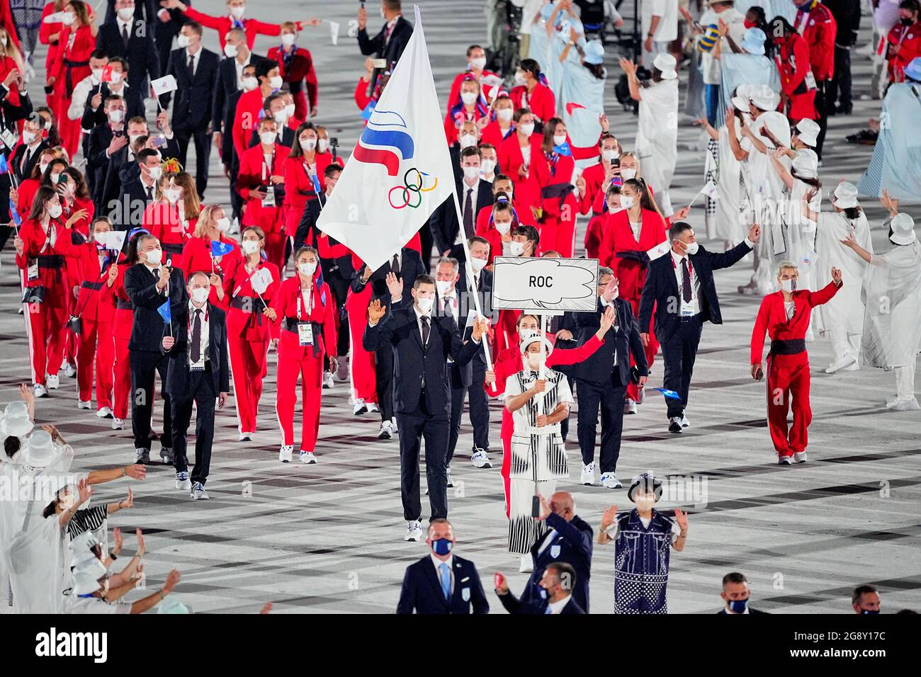 Russia tokyo 2020 opening ceremony hi-res stock photography and images ...