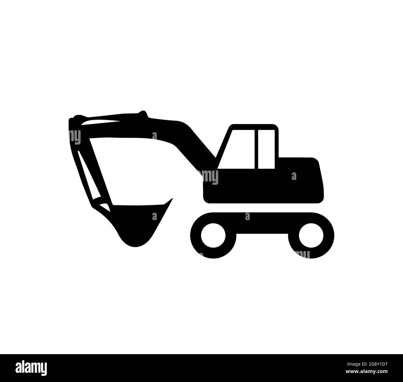 Construction Vehicle Silhouette Construction Vehicle Silhouette
