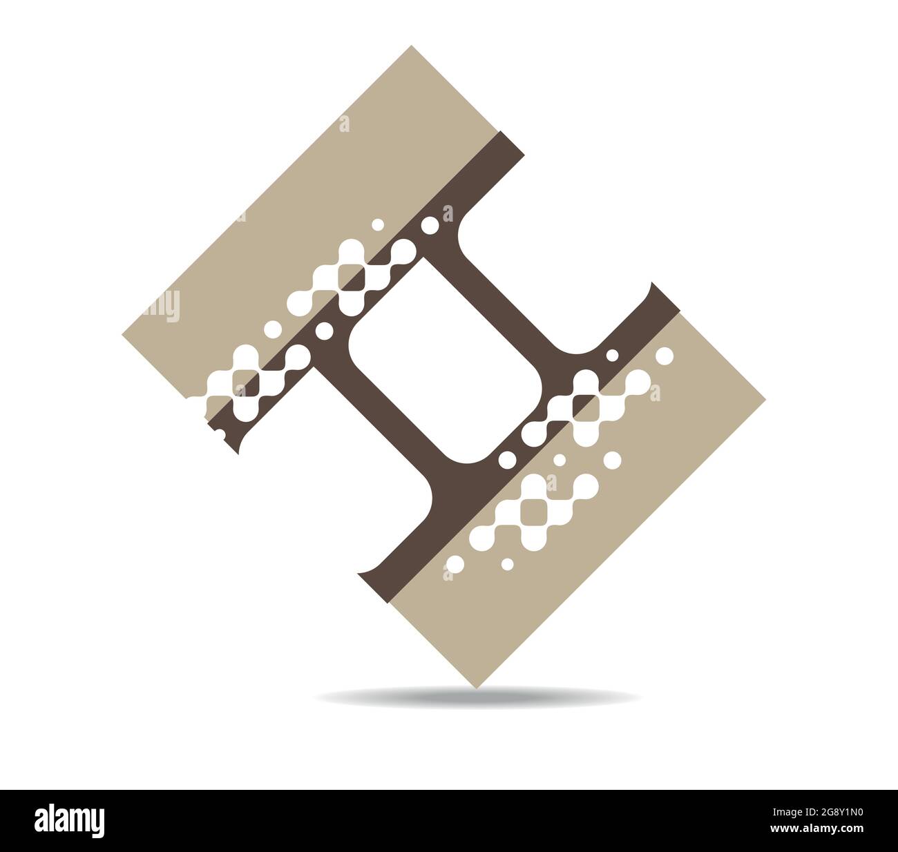 Movie film reel frames Stock Vector Images - Alamy