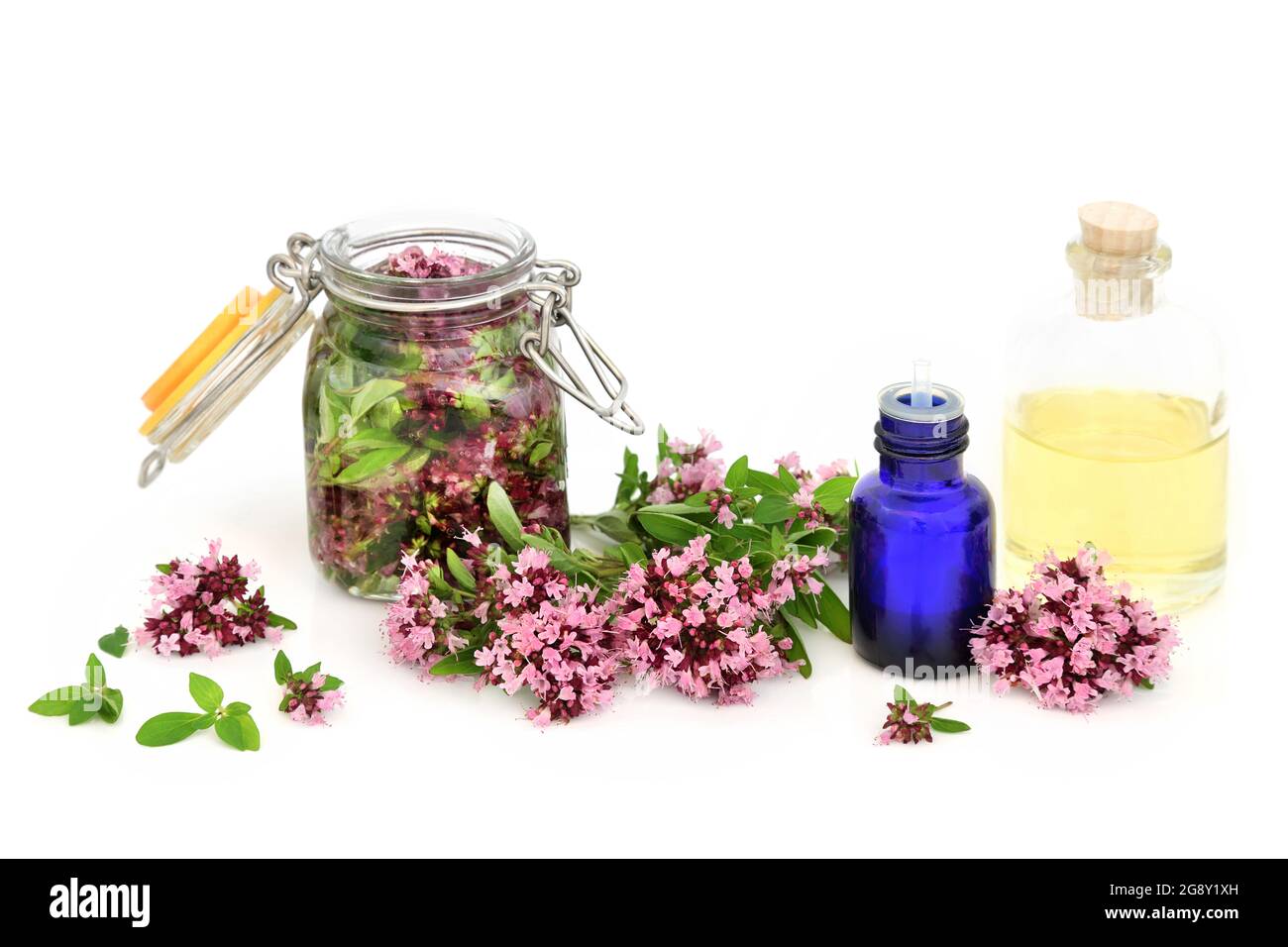 Essential oil preparation for aromatherapy and natural herbal plant ...