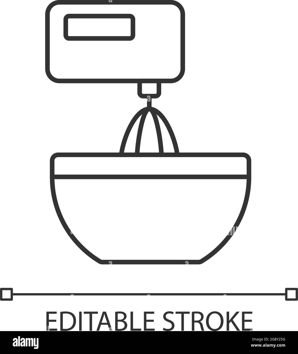 Electric dough mixer icon Stock Vector Images - Alamy