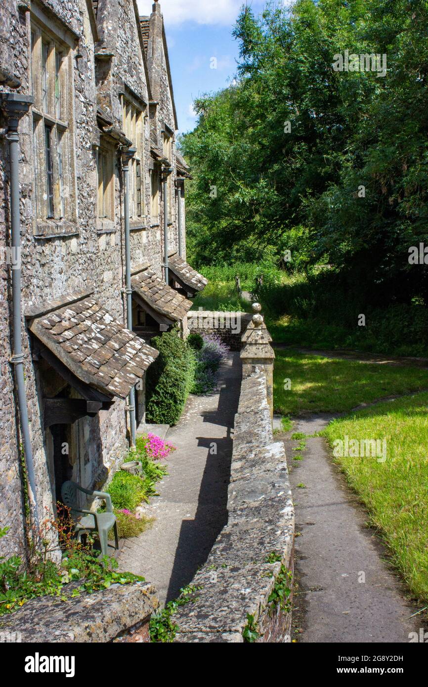 Architectural stone building in nature Stock Photo - Alamy