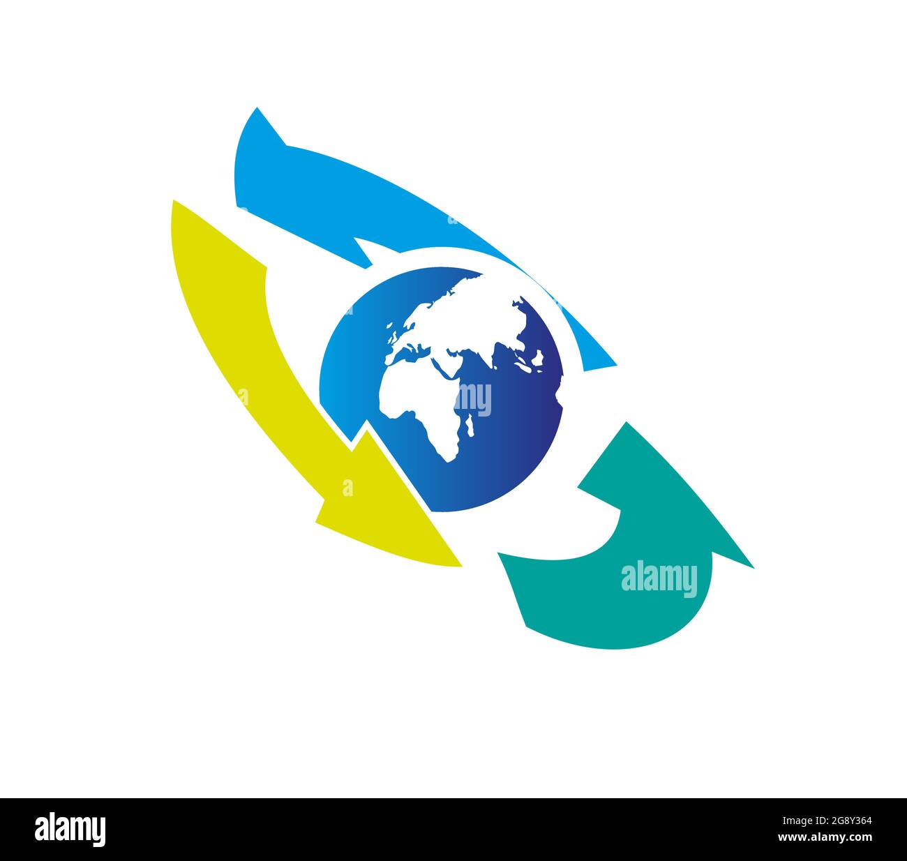 Surrounded by arrows Stock Vector Images - Alamy