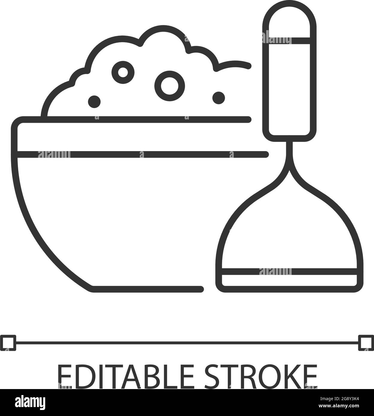 Mash potato Stock Vector Images - Alamy