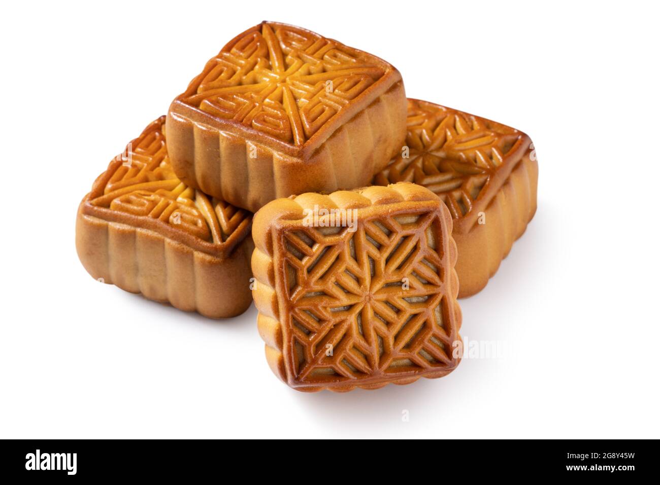 Delicious moon cake mooncake pastry for Mid-Autumn Festival food ...