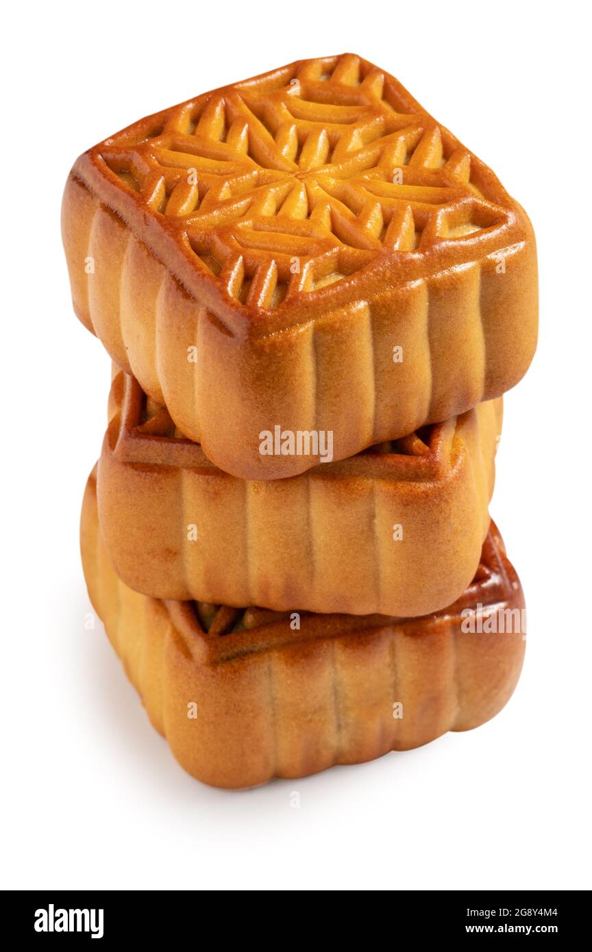 Delicious moon cake mooncake pastry for Mid-Autumn Festival food ...