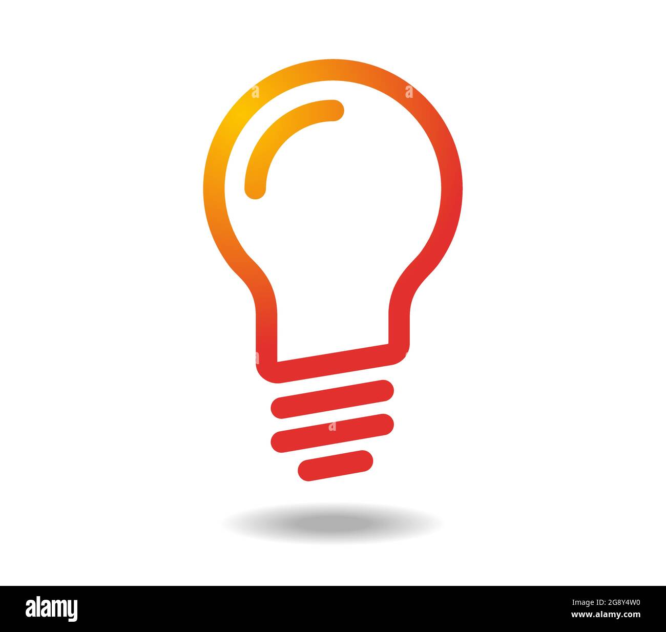 Old circle light bulb Cut Out Stock Images & Pictures - Alamy