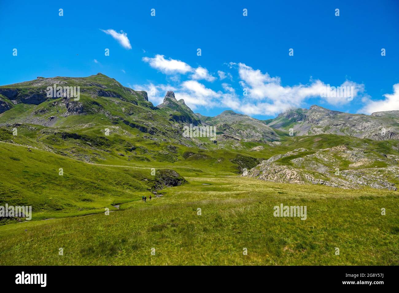 The Col du Pourtalet, French Spanish border, Panticosa, Huesca, Spain ...