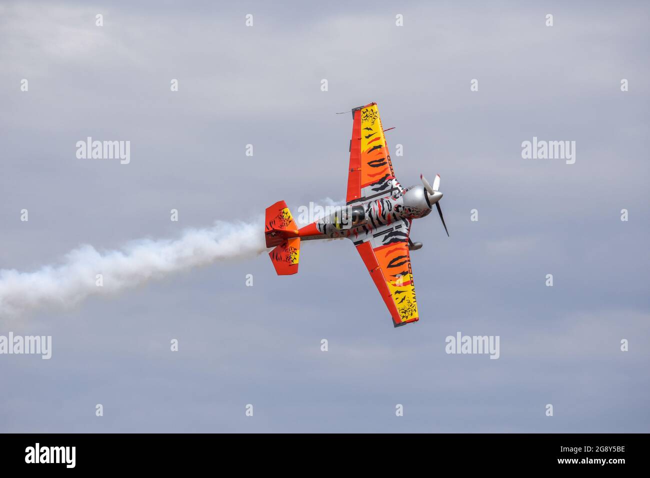 AVALON AIRPORT, AUSTRALIA - Jun 09, 2018: An areoplane leaving the ...
