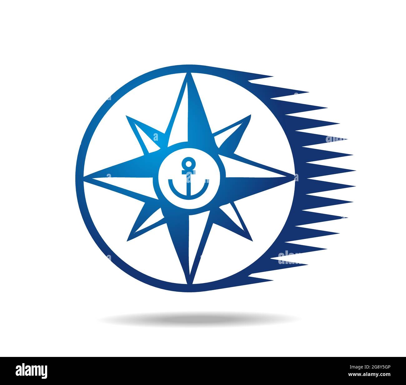 Map middle east, compass Stock Vector Images - Alamy