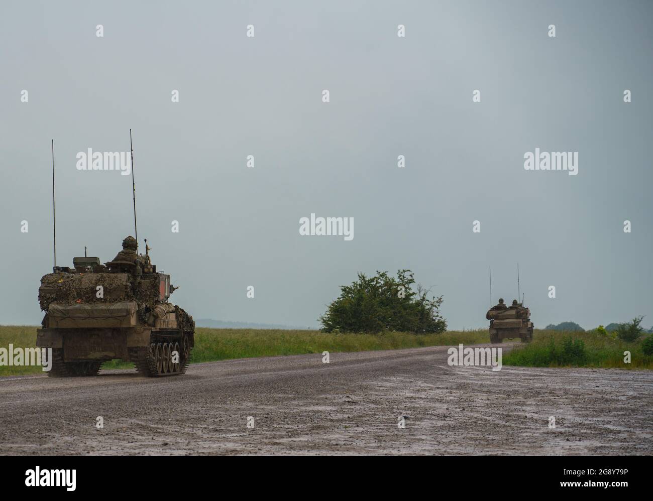 british army FV107 Scimitar armoured tracked military reconnaissance ...