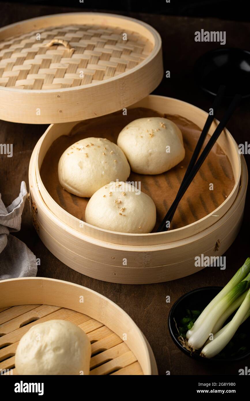 Traditional chinese cuisine baozi hi-res stock photography and images ...