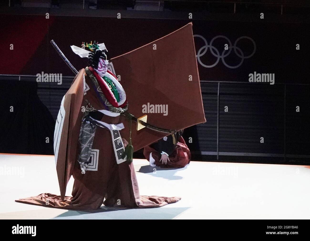Tokyo, Japan. 23rd July, 2021. Performances take place at the Opening ...