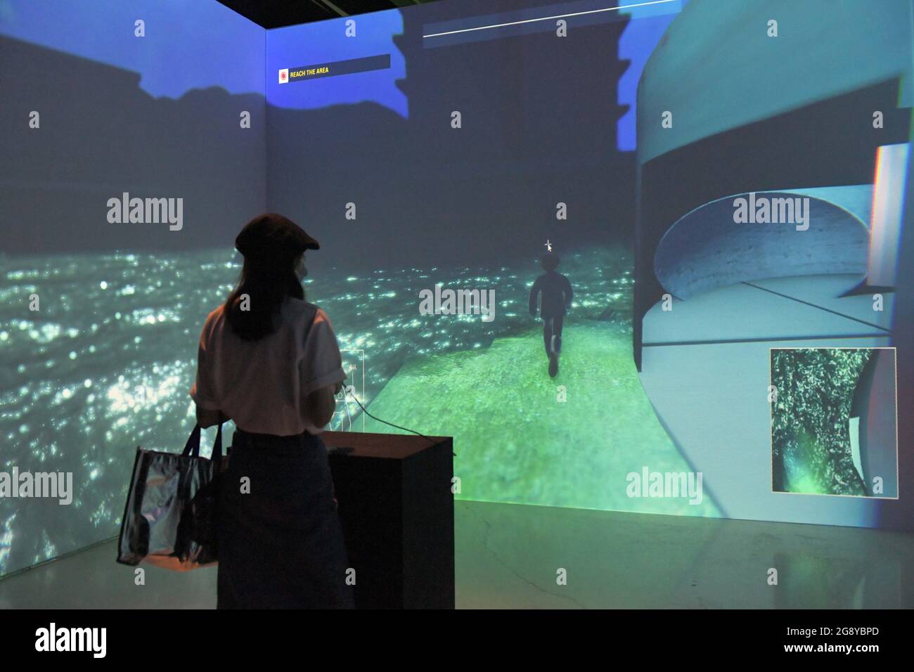 Digital art installation hi-res stock photography and images - Alamy