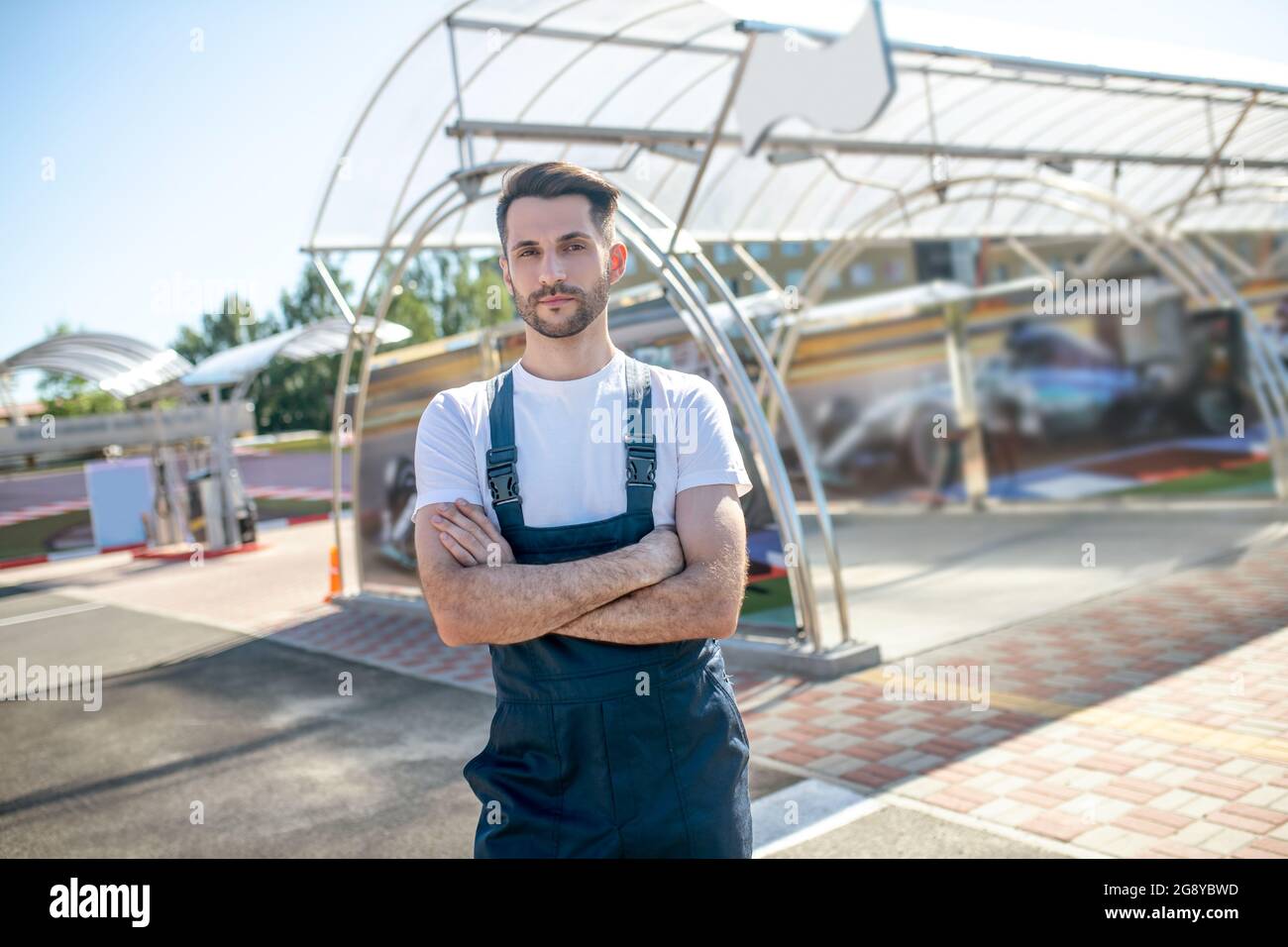Dark Overalls High Resolution Stock Photography and Images - Alamy