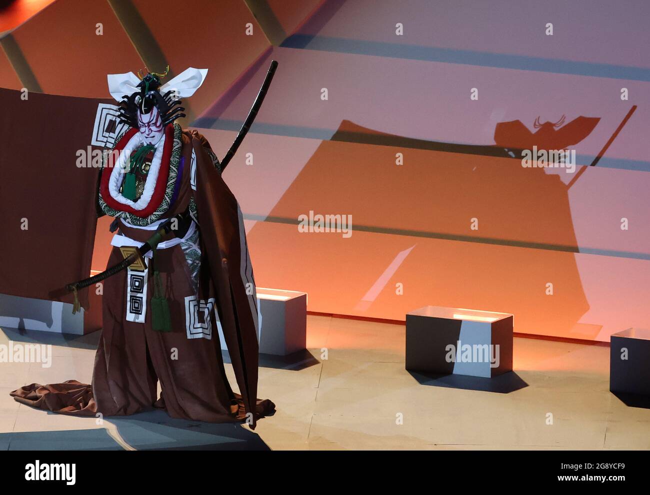 Tokyo, Japan. 23rd July, 2021. Olympics: Opening ceremony at the ...