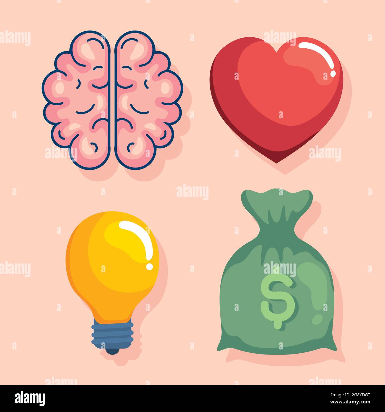 four balance economy icons Stock Vector Image & Art - Alamy