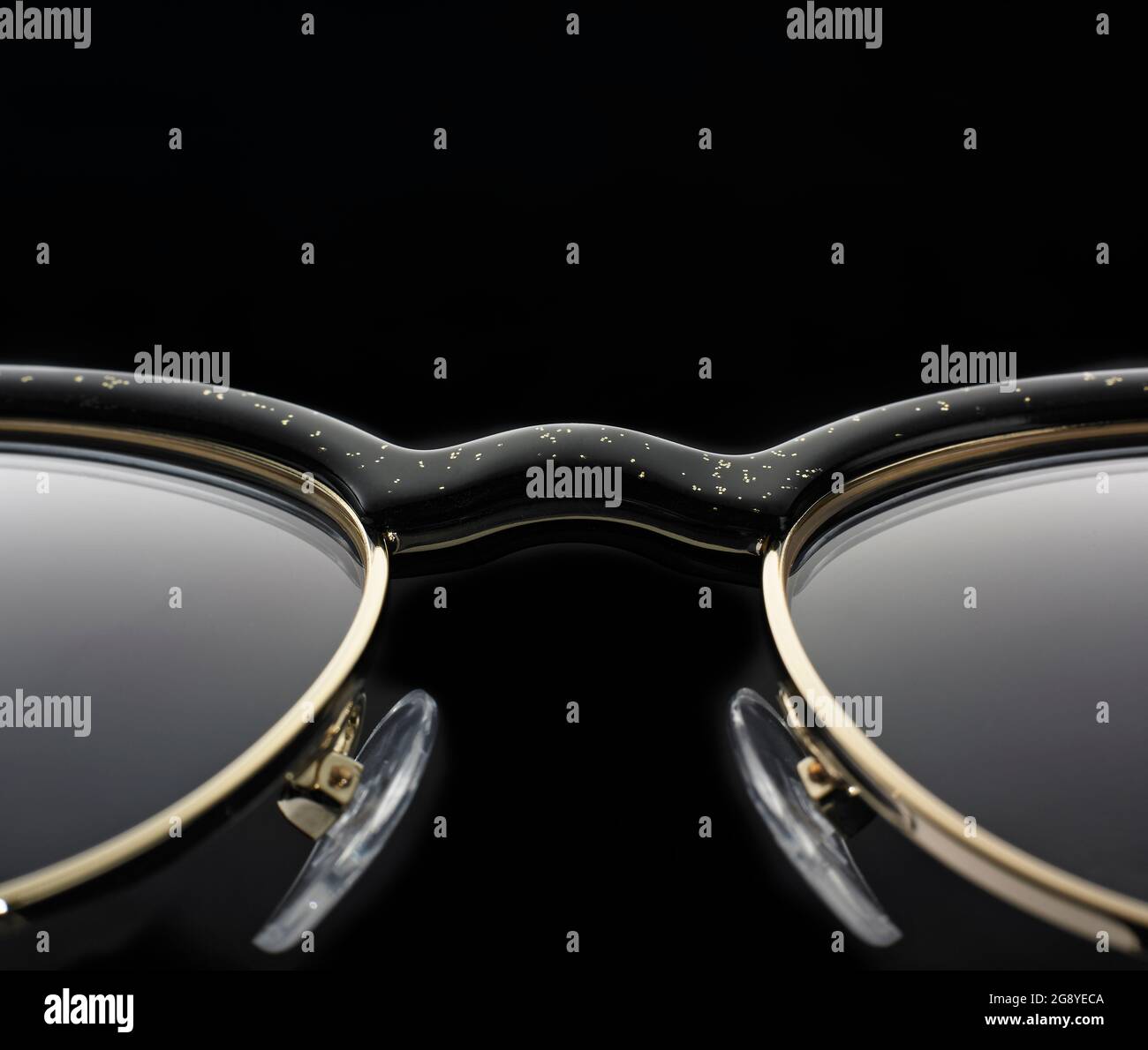 Gold rimmed spectacles hi-res stock photography and images - Alamy