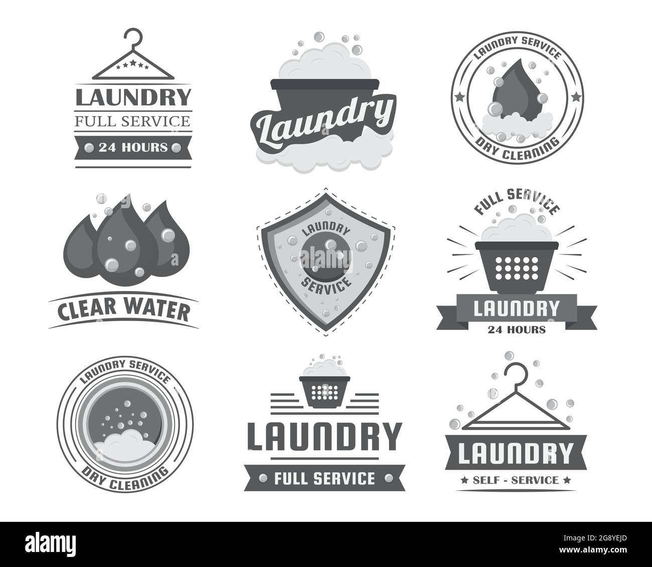 Nine stamps Stock Vector Images - Alamy