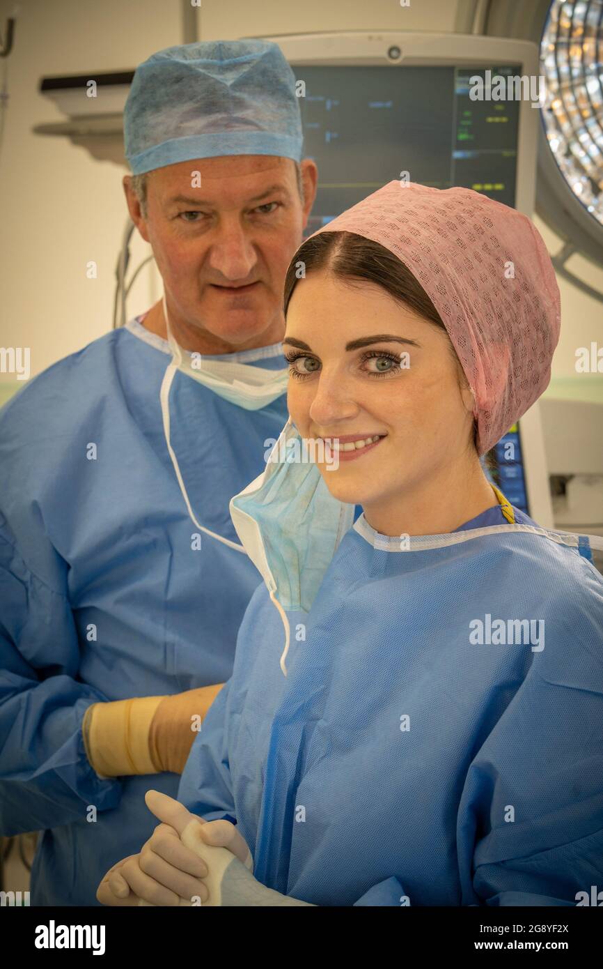 Hannah Spence, qualified Nurse and beautician and Nigel Carver Cosmetic ...