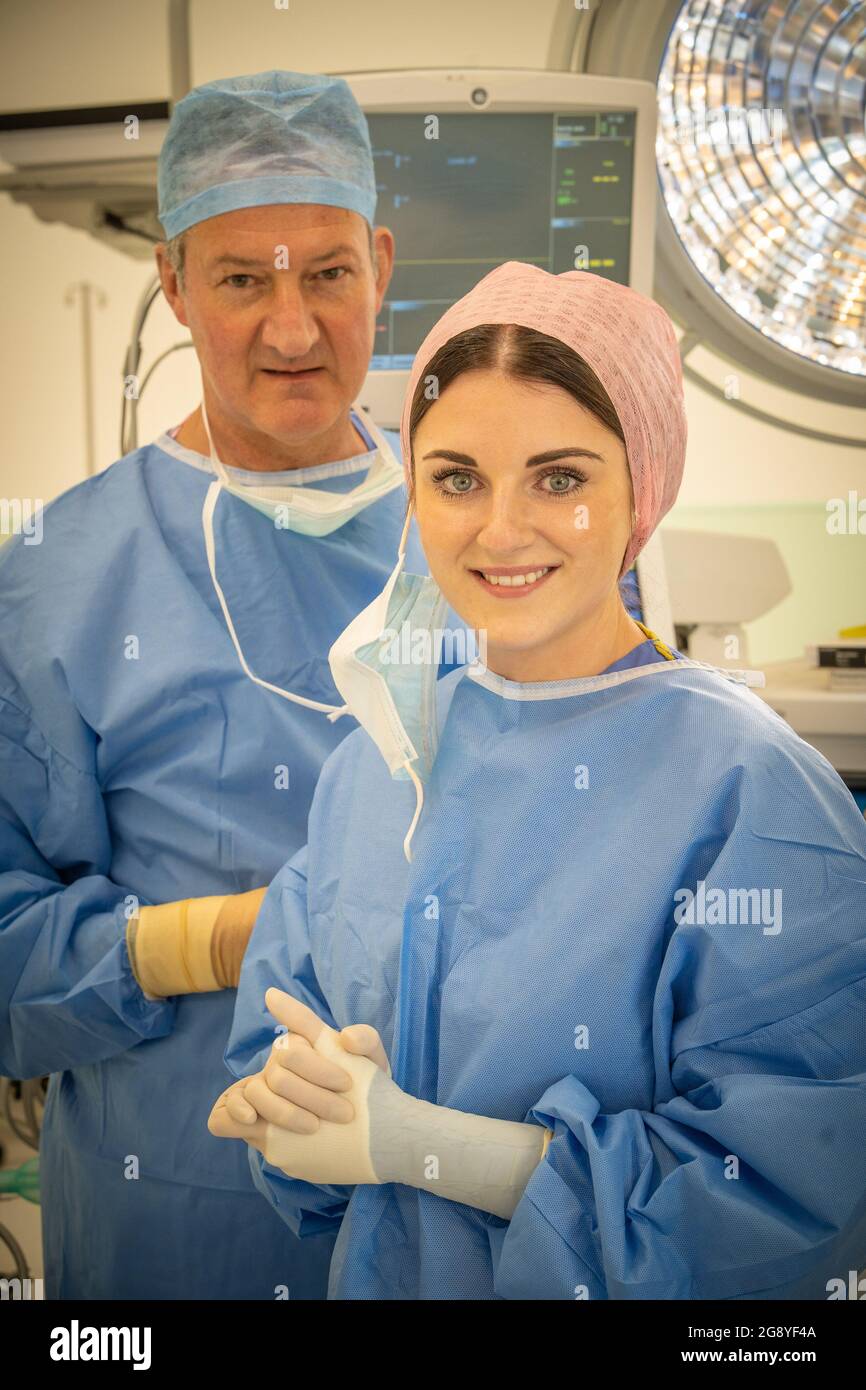 Hannah Spence, qualified Nurse and beautician and Nigel Carver Cosmetic ...