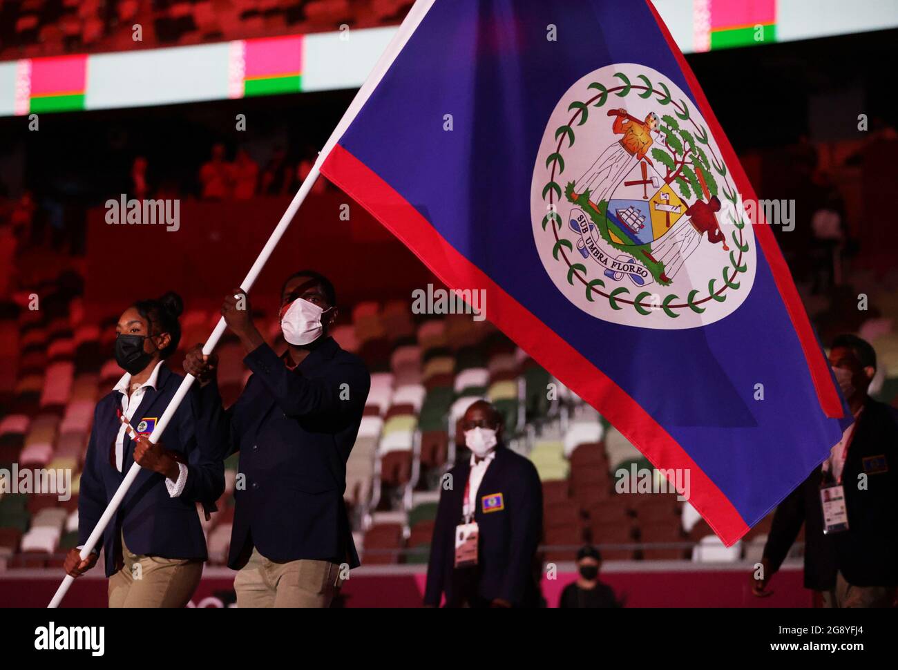 Japan belize flag hi-res stock photography and images - Alamy