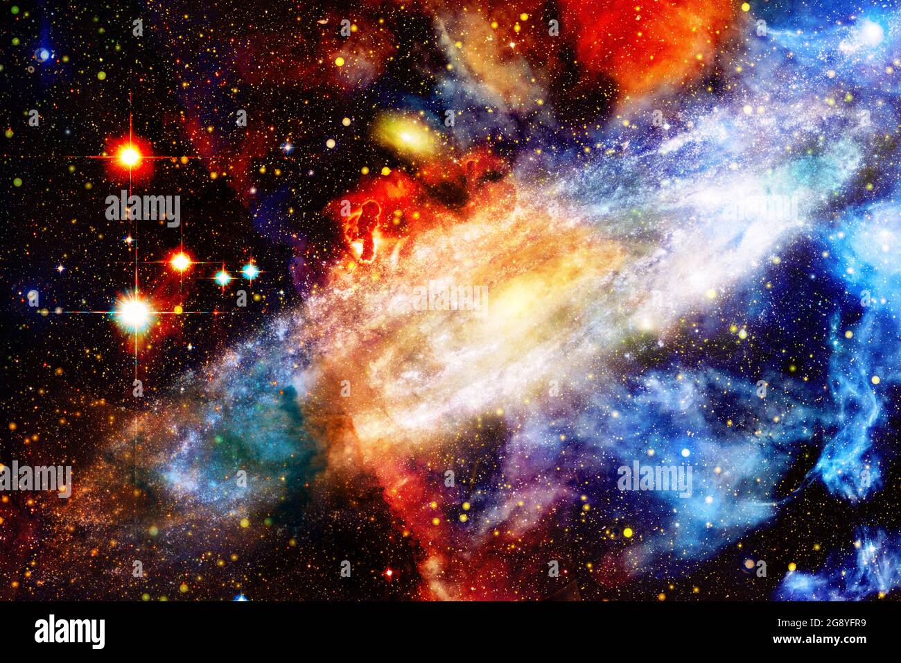 Awesome of endless cosmos. Science fiction wallpaper. Elements of this ...