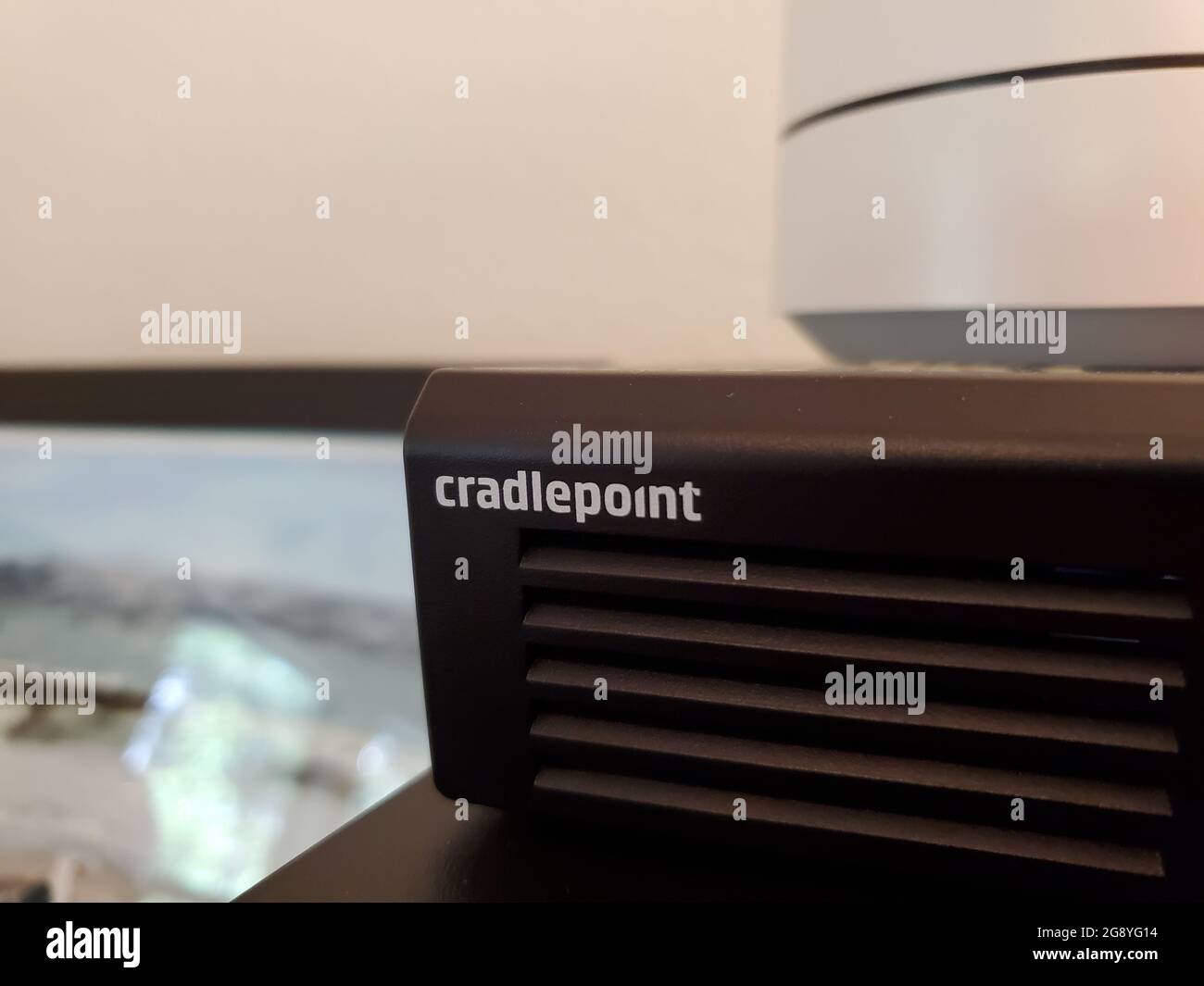 Logo for network equipment company Cradlepoint, Lafayette, California ...