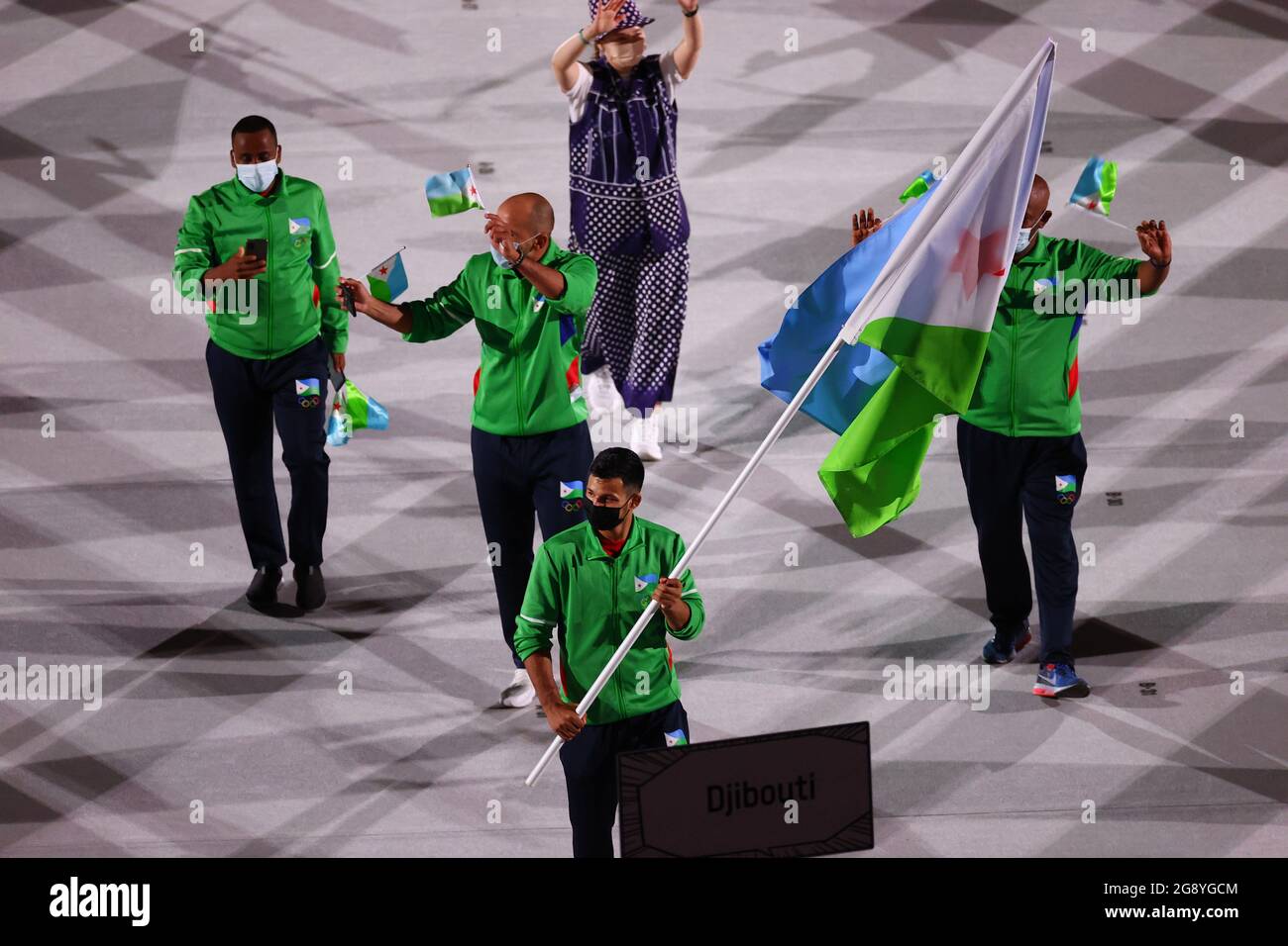 Japan djibouti flag hi-res stock photography and images - Alamy