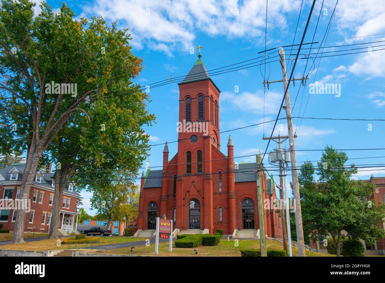 Saint Andre Bessette Parish Sacred Heart Church at 291 Union Avenue in ...