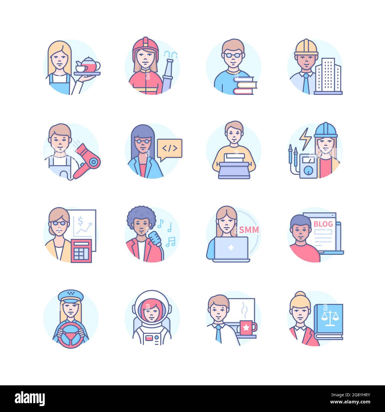 Female manag Stock Vector Images - Alamy