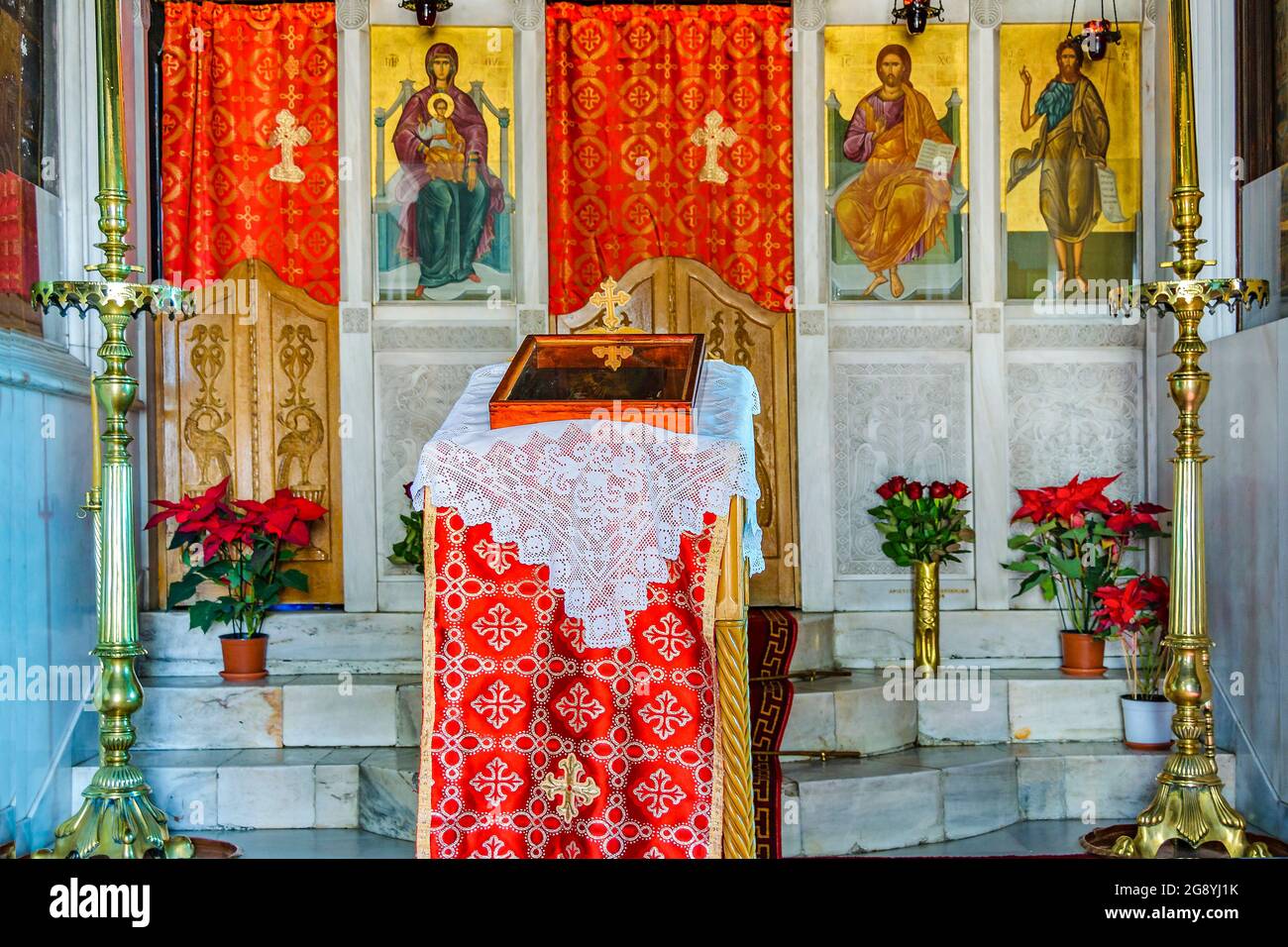 Exterior view of church Stock Photo - Alamy