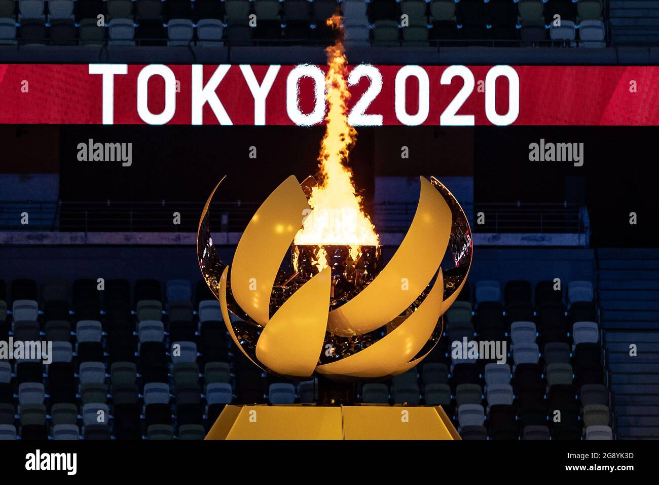 Tokio Japan 24th July 2021 Olympia Opening Ceremony In The Olympic