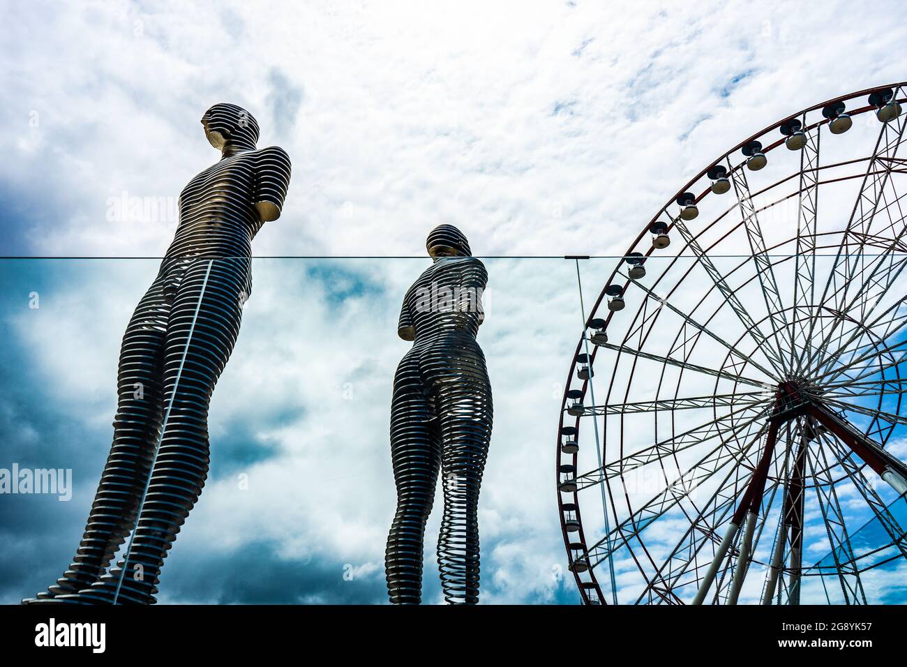30 JUNE 2021, BATUMI, GEORGIA: One of the symbol of modern Batumi is ...