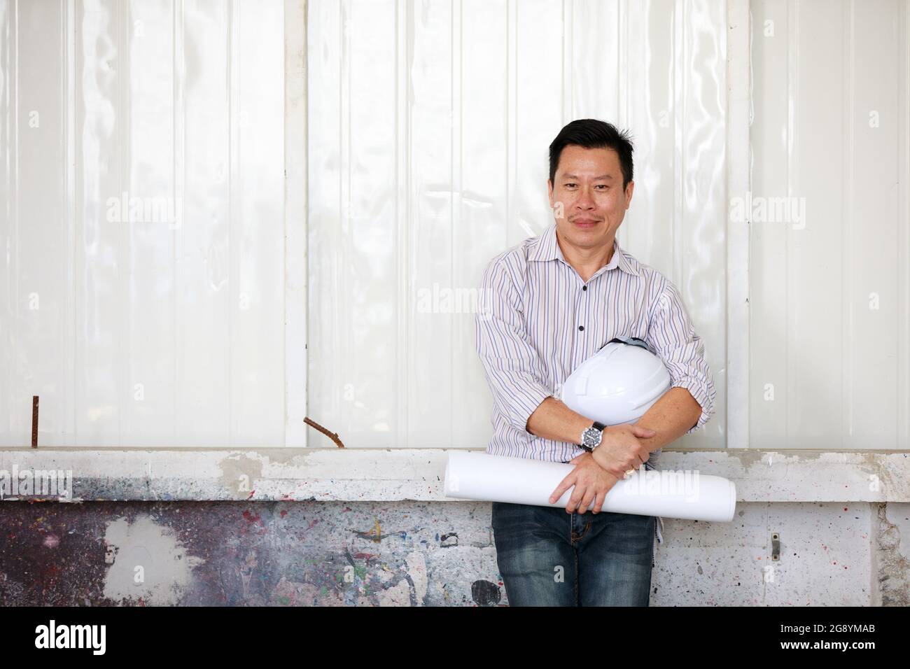 Self portrait of architect hi-res stock photography and images - Alamy