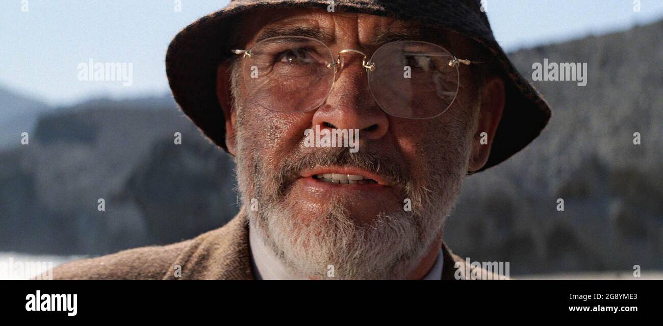 Los Angeles.CA.USA. Sean Connery as Professor Henry Jones in a scene ...