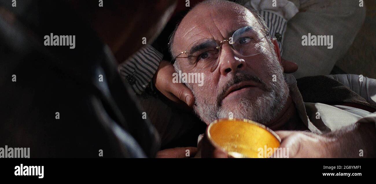 Los Angeles.CA.USA. Sean Connery as Professor Henry Jones in a scene ...